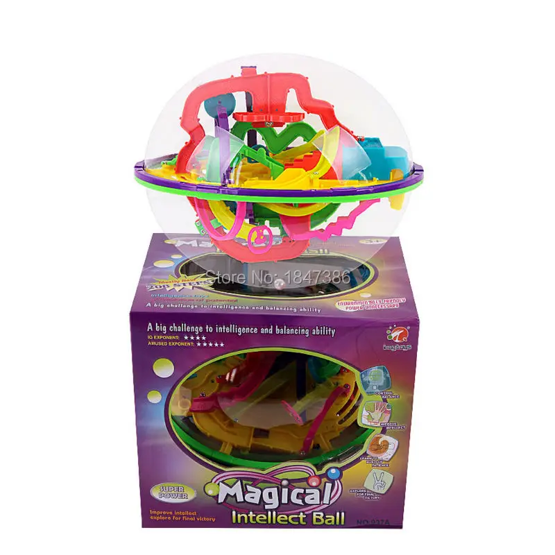 208 Barriers 3D perplexus puzzle Ball Magic Intellect Ball educational ...