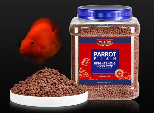 Red Parrot Fish Food