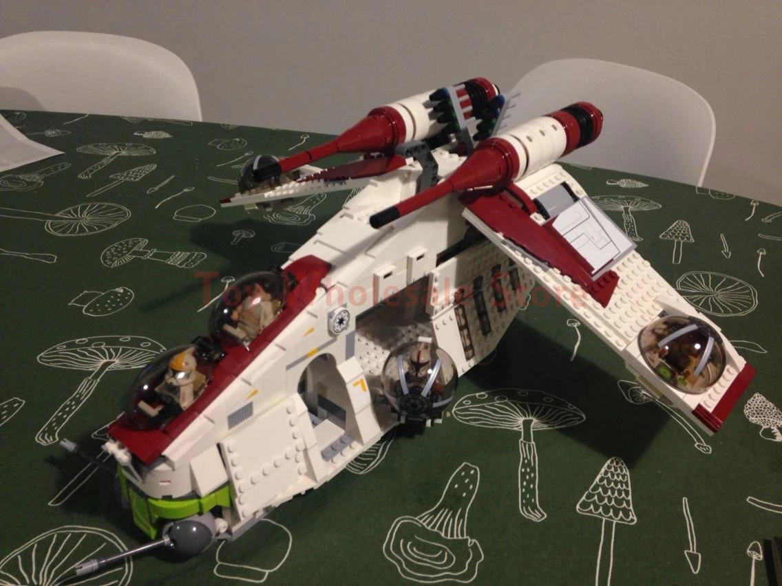 LEPIN 05041 War UCS The Republic Gunship Lepin 05035 Death Star Wars ...