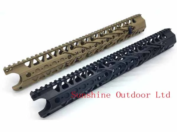 Picatinny Rail System 13.5 Inch Lvoa-c Aluminum Handguard Rail Gun ...