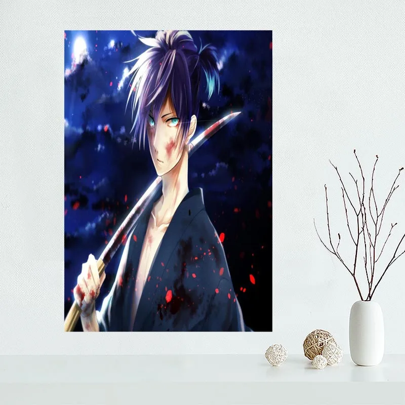 Nice Custom Anime Boy Canvas Poster Print painting Art Wall Silk Poster ...