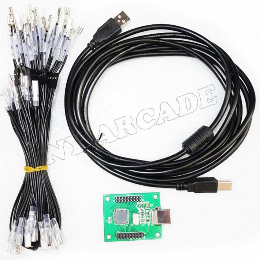 2-Player-USB-to-Jamma-Arcade-Controller-Works-on-PC-PS3-Linux-and-MAC ...