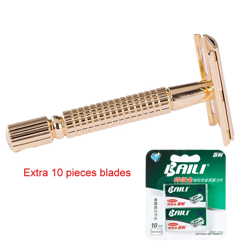 Classic Double sided Shaver Razor 10 Pcs High Quality Razor Blades Case ... Classic Double sided Shaver Razor 10 Pcs High Quality Razor Blades Case ...