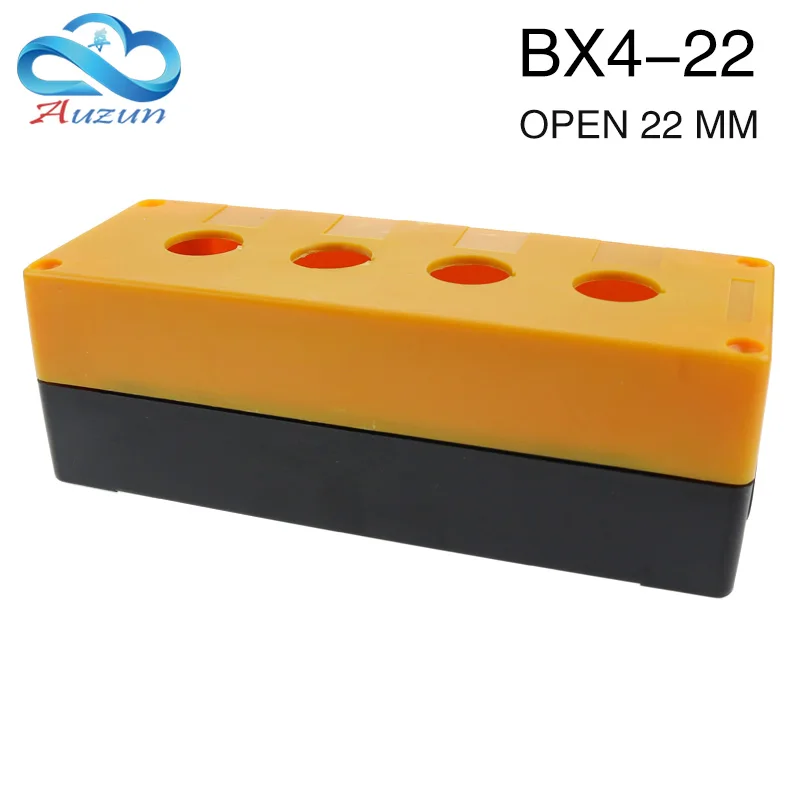 4 Hole Button Box Waterproof Button Box Control Box 22mm Bx4-22 ...