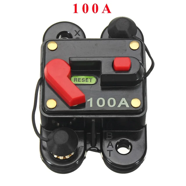 12V 24V DC Waterproof Circuit Breaker 60A 80A 100A 150A 200A 250A 300A ...