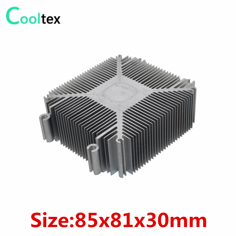 DIY Led Heatsink Pure Aluminium Heat Sink Radiator For Led Light Cooler ...