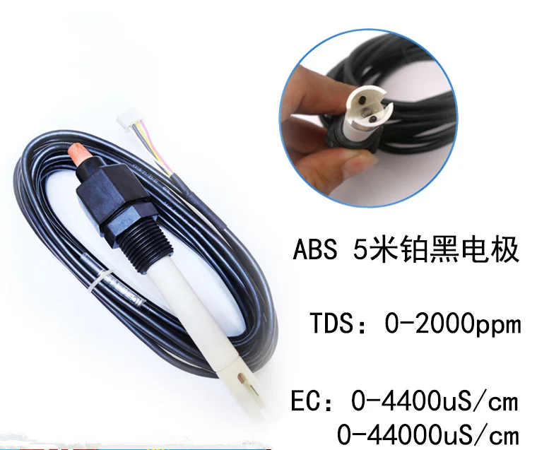 12-24V Power Supply 485 Sea Water EC Transmitter TDS Sensor EC Module 4 ...