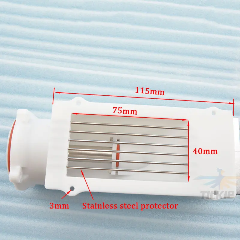 40mm Water Jet Boat Pump Spray Water Thruster With Reversing System ...