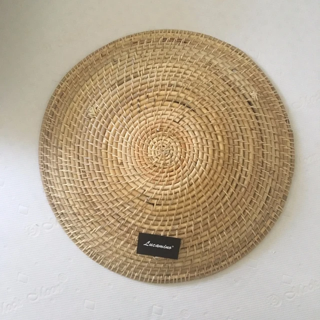 Wicker And Leather Shields