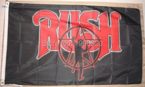 Rush Starman Banner Flag 3X5 Custom Football Hockey Any Flag|flag 3x5 ...