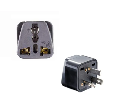 Au plugue universal 3 pinos adaptador de tomada de alimentação ...