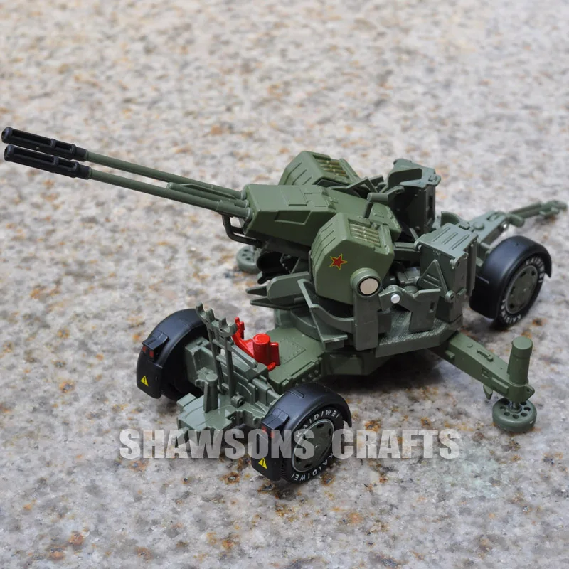 DIECAST METAL MILITARY MODEL TOYS 1:35 ANTI-AIRCRAFT GUN ARTILLERY ...