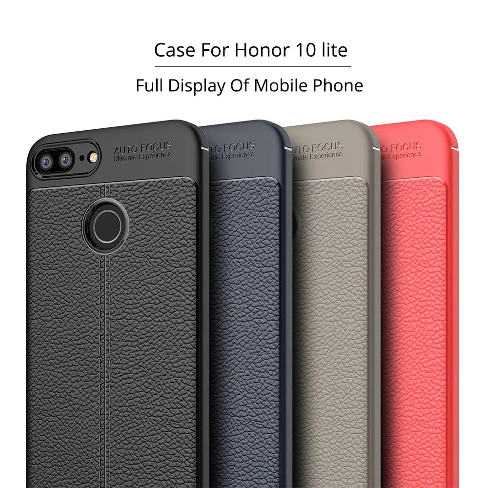 Phone Case For Huawei Honor 10 lite Soft TPU Cover Plain Case For ...