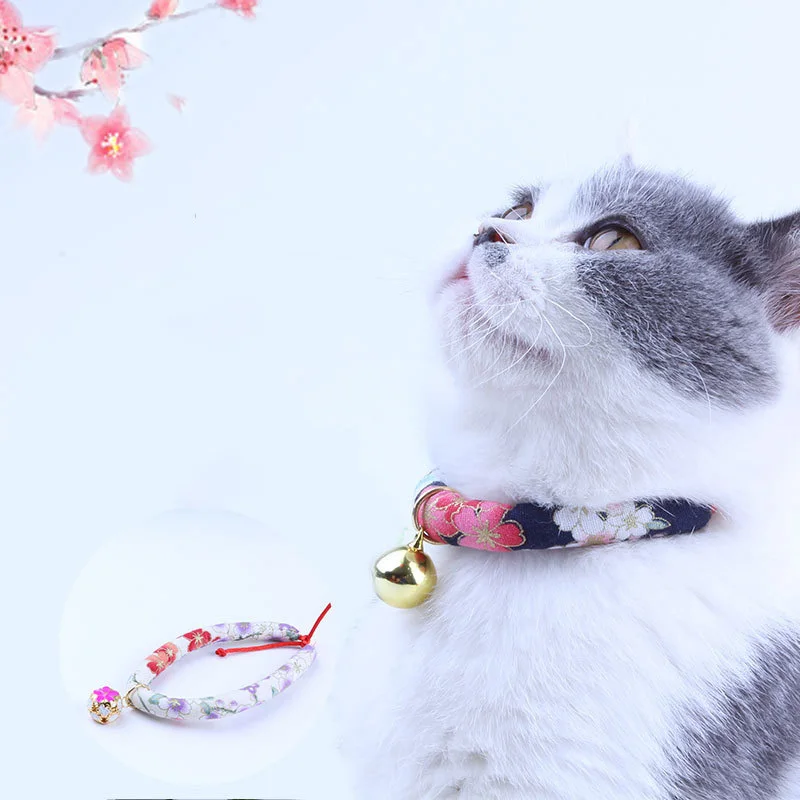 Cat Neck Bell Rope Necklace Pet Supplies Collar|Cat Collars & Leads ...
