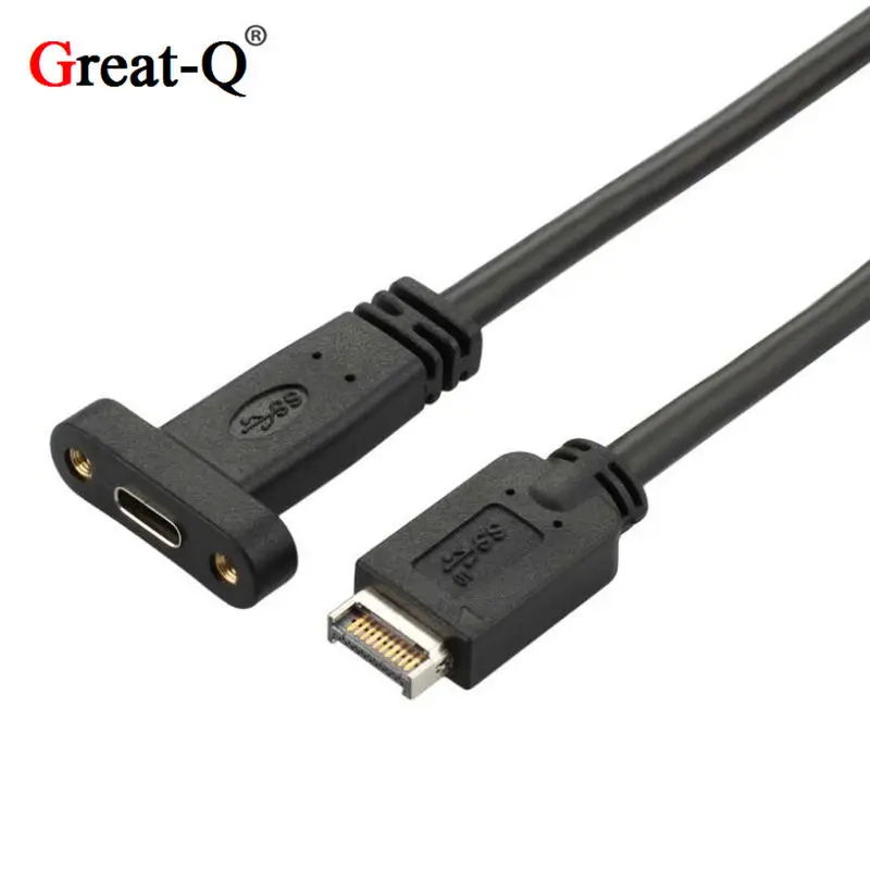 High quality USB 3.1 Front Panel Header type e Type E to USB C Type C C ...