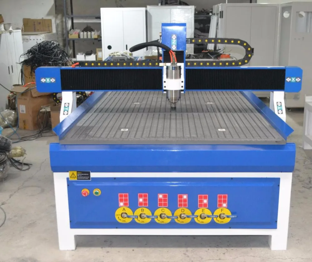 Mesa para vacío de madera máquina de tallado de CNC LT 1224 Router ...