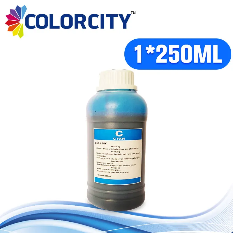 250ml-Cyan-printer-ink-refill-universal-dye-ink-compatible-for-hp-for ...