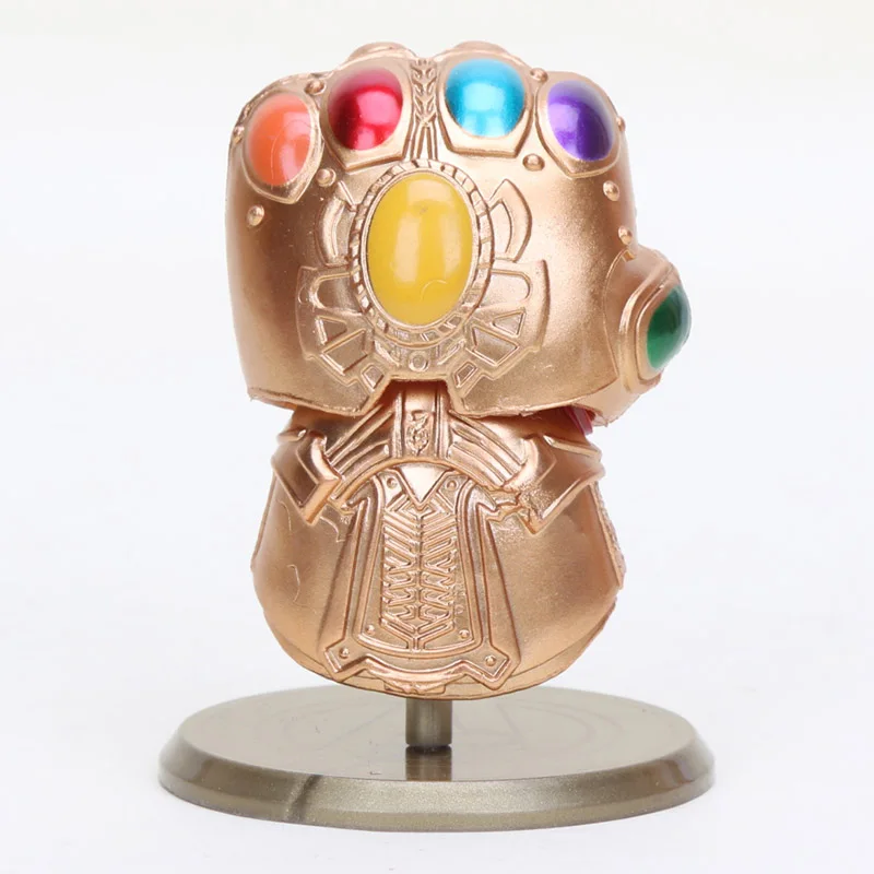 8cm The Avengers Infinity War Thanos Infinity Gauntlet Glove PVC Action ...