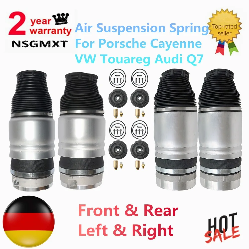 AP01 Front+Rear Air Suspension Spring For Porsche Cayenne VW Touareg ...