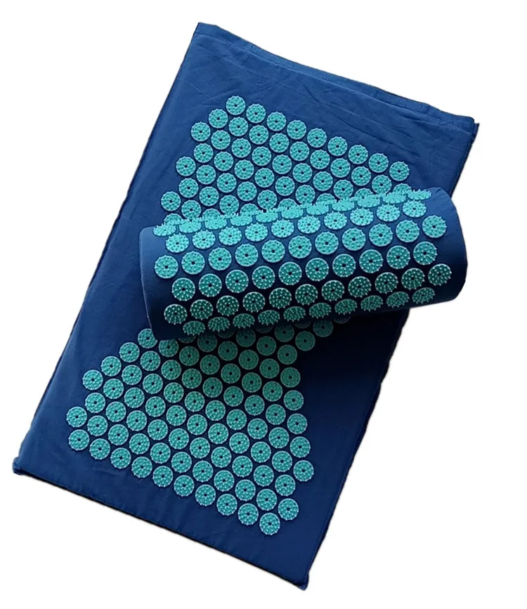 1 Set Acupuncture Mat Cushion Acupressure Mat And Pillow Yoga Spike