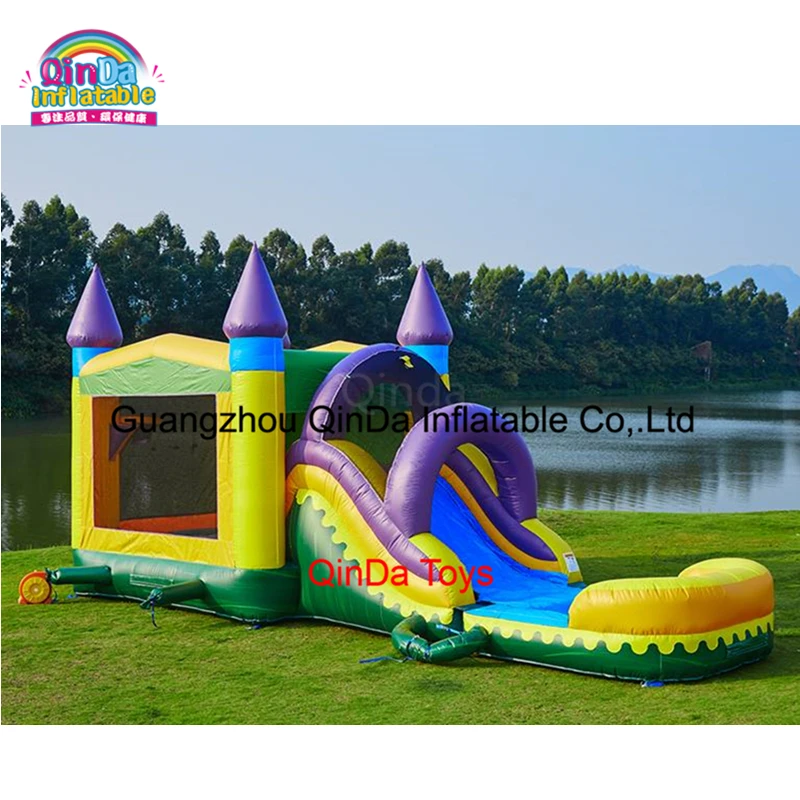 Commercial Kids Inflatable Combo Bounce House Jumping Bed Bouncy Castle ...