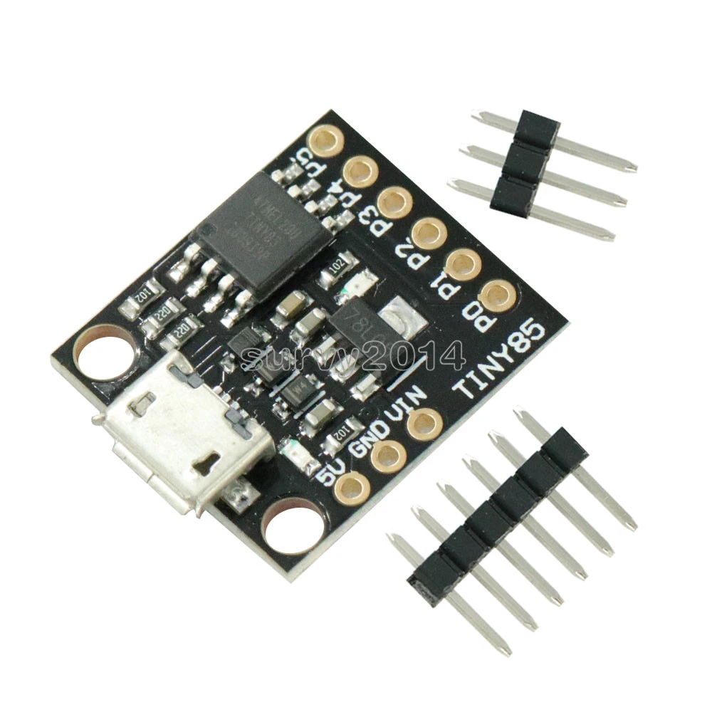 ATtiny ATtiny85 Digispark Kickstarter Micro USB Development Board ...
