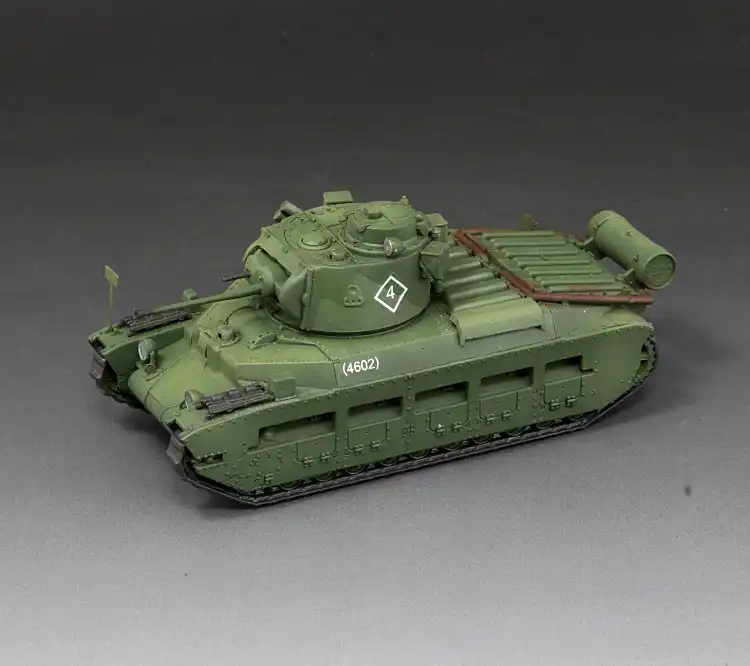 1/72 S Model USSR Matilda II Infantry Tank Winter Paint Finished Model ...