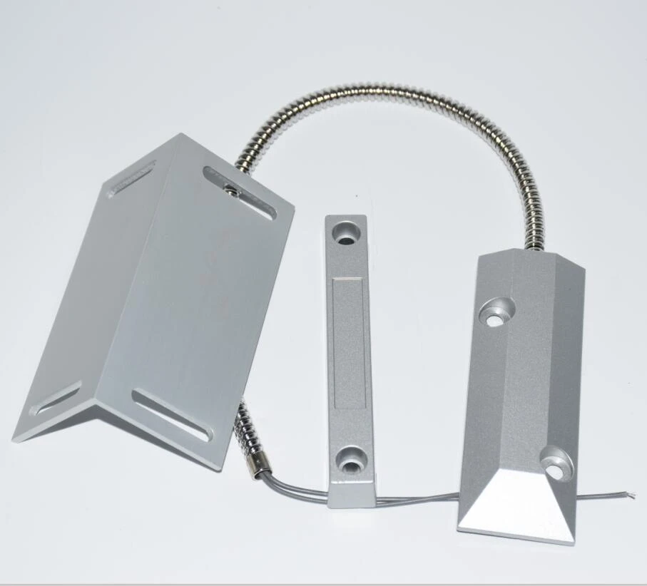No Nc Metal Wired Roller Shutter Door Magnetic Contact Reed Switch With ...