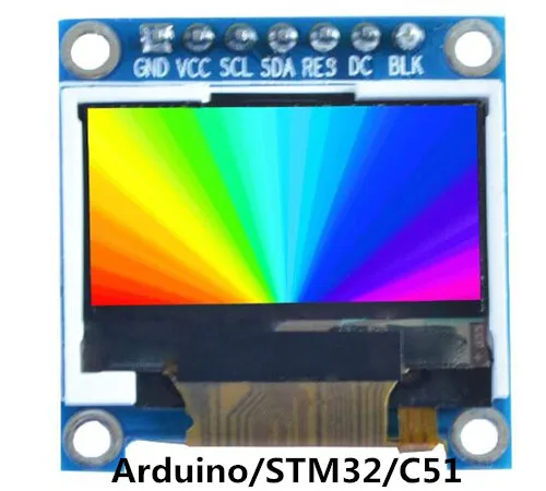 maithoga 0.96 inch 7PIN SPI 262K TFT LCD Display Color Screen with ...