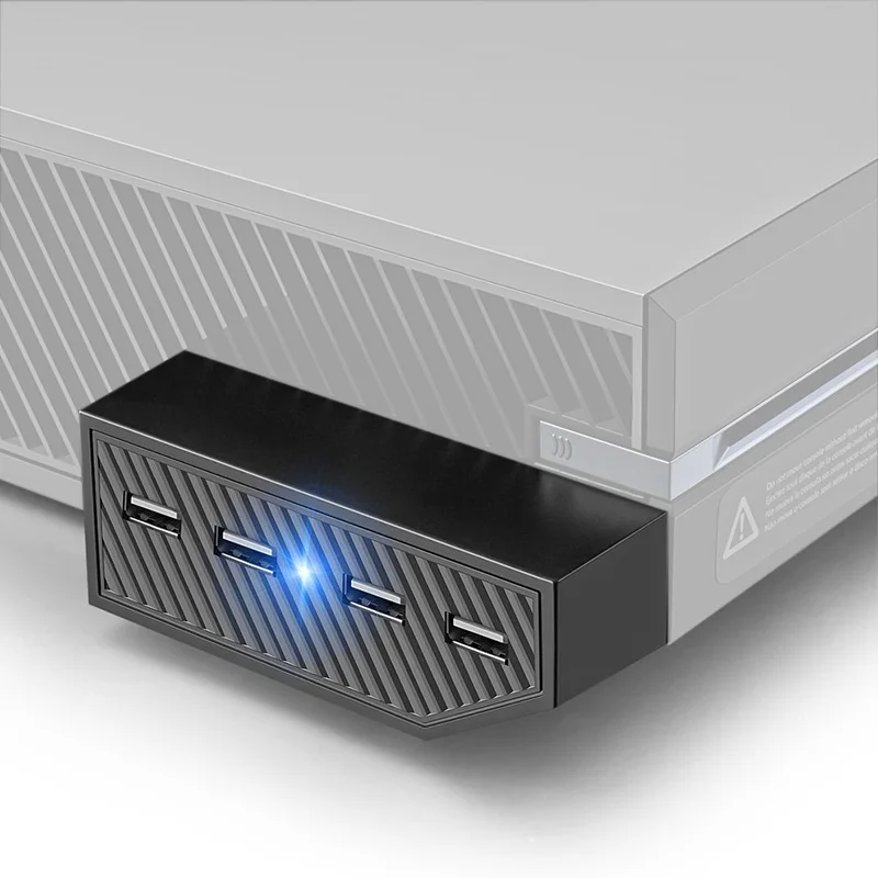 Hub usb de expansão de porta 4 usb para xbox one console de jogo ...
