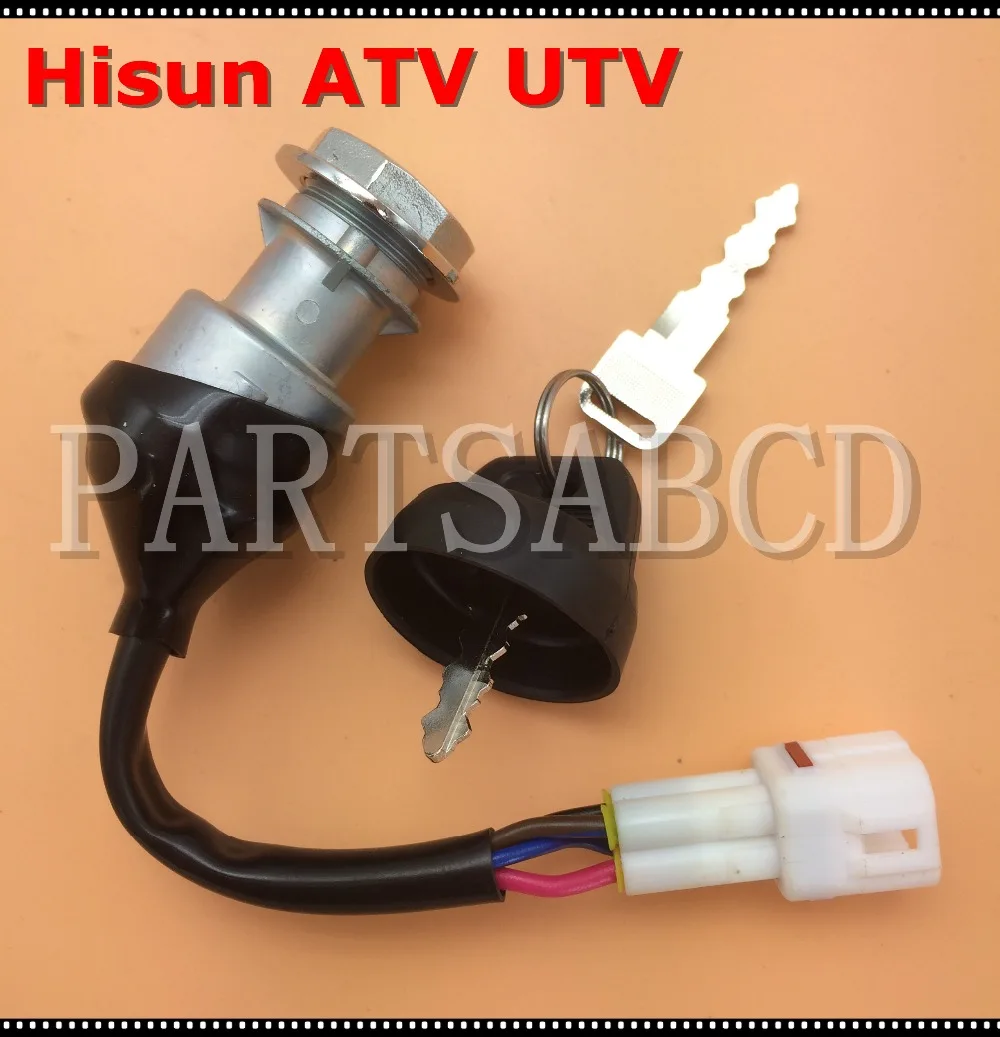 Hisun 400cc 500cc 700cc 800cc Utv Ignition Key Switch Sunl Massimo Atv ...