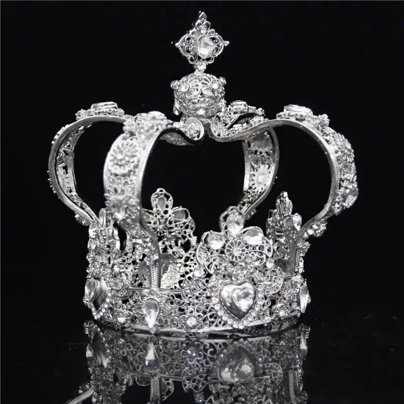 Baroque Mini Drag King Crown (Gold Or Silver) - Queerks™