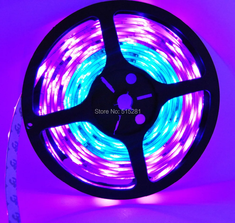 BSOD Led Strip Waterproof DC12V RGB/Pure White 30leds/m 5m/roll Smart ...
