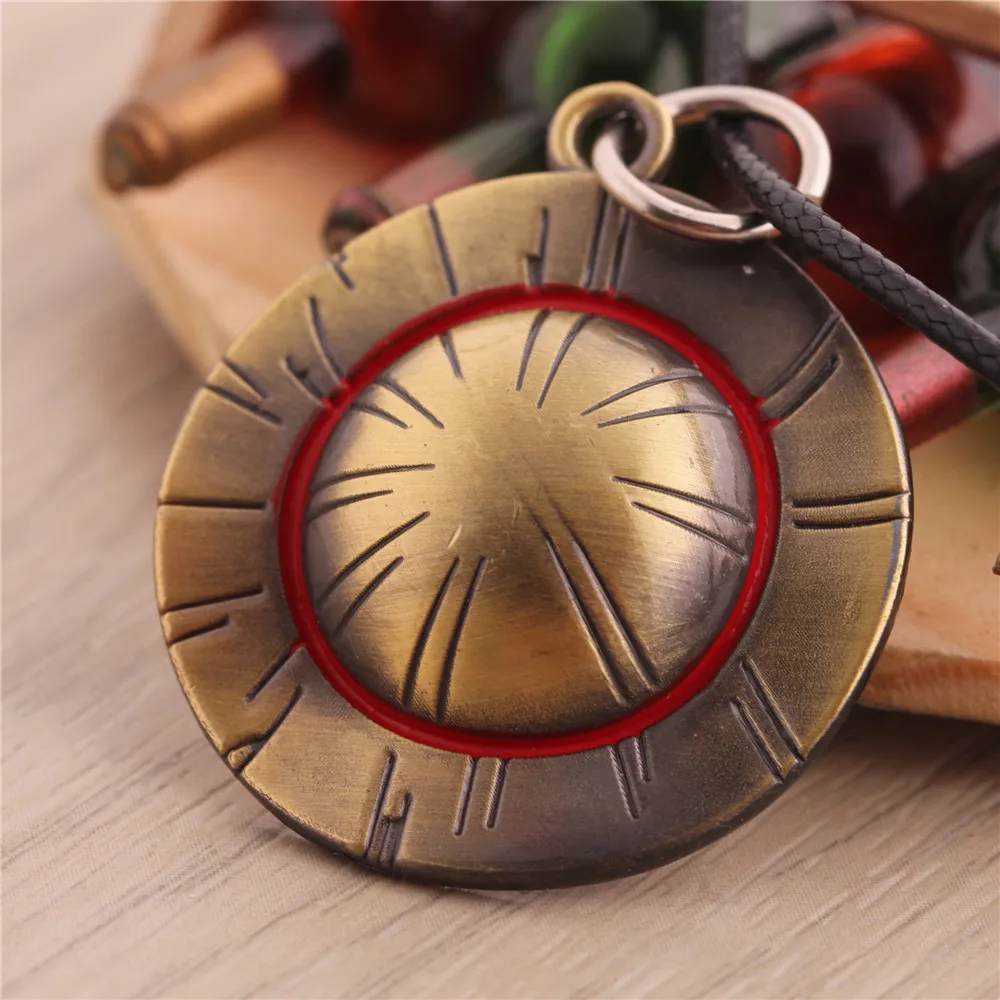 2018 new One Piece Luffy Anime Products Straw Hat Logo Alloy Necklace ...