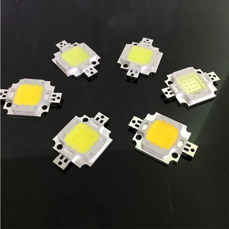 10W High Power Bright LED Lamp Beads Cool White Integrated Light Source ...