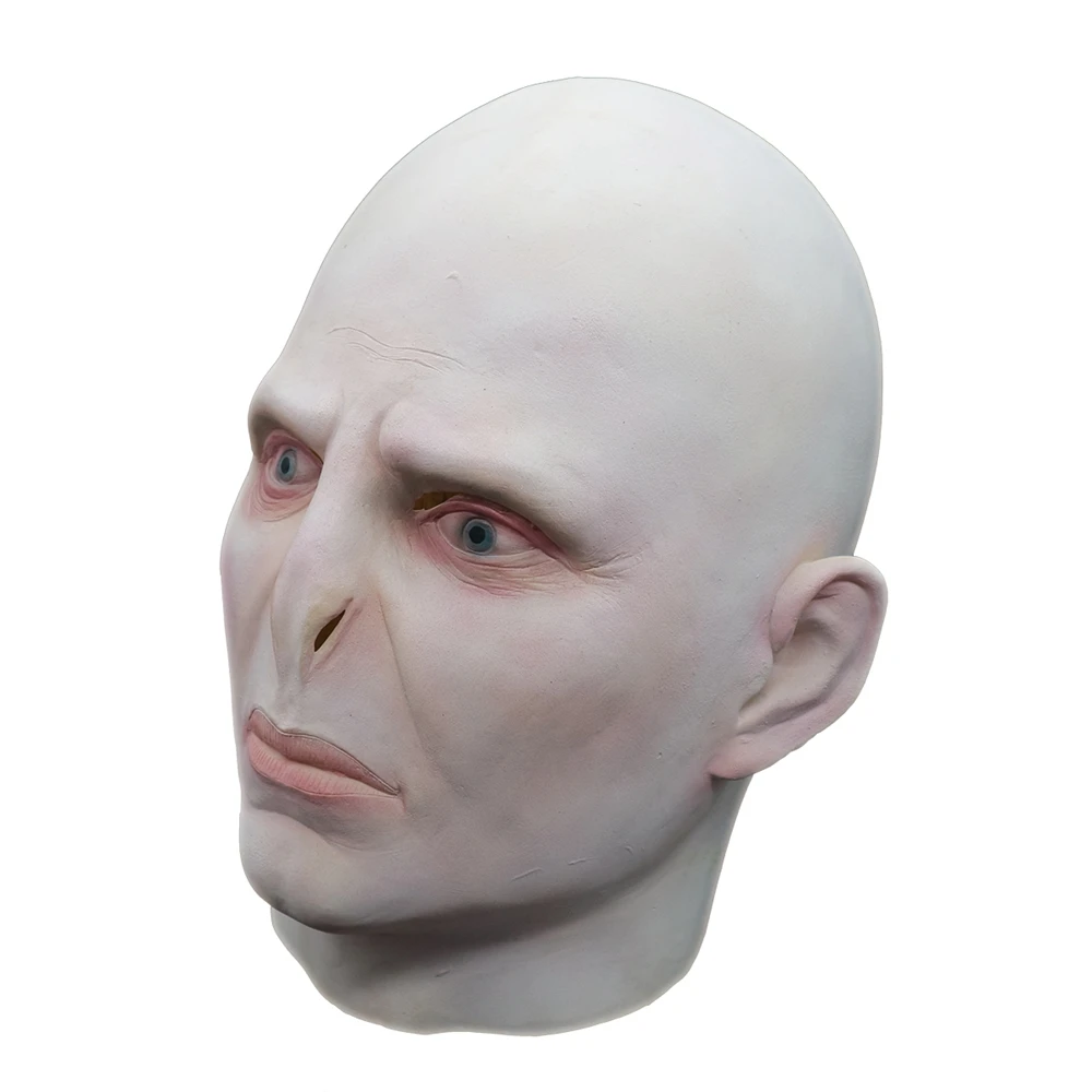 Harry Potter Lord Voldemort Cosplay Full Head Latex Mask Masquerade ...
