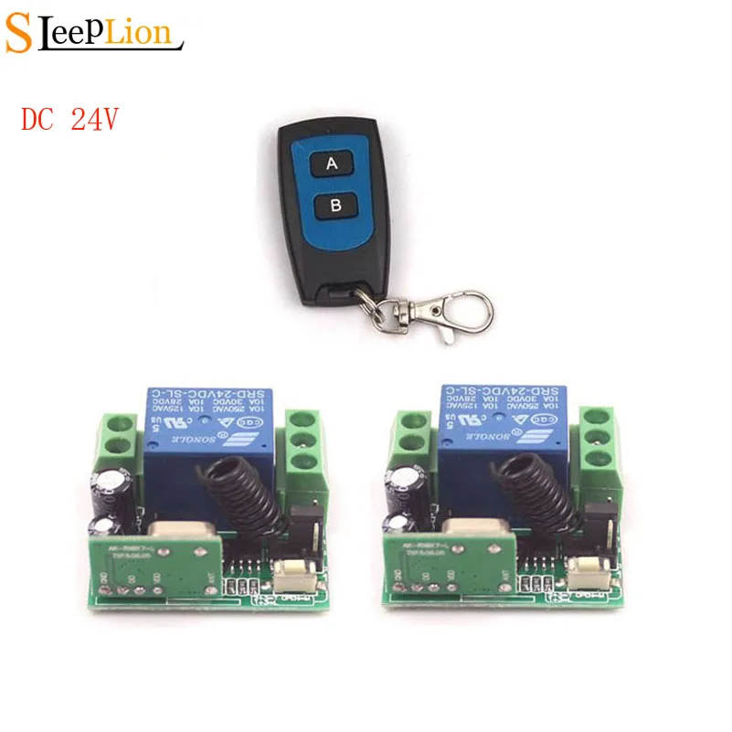 Sleeplion-24V-1CH-RF-Wireless-Remote-Control-Switch-System-315-433-MHz ...