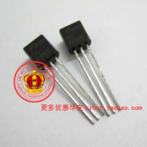 C546B C556B Amplifier Transistors T092 4Pairs BC546B BC556B
