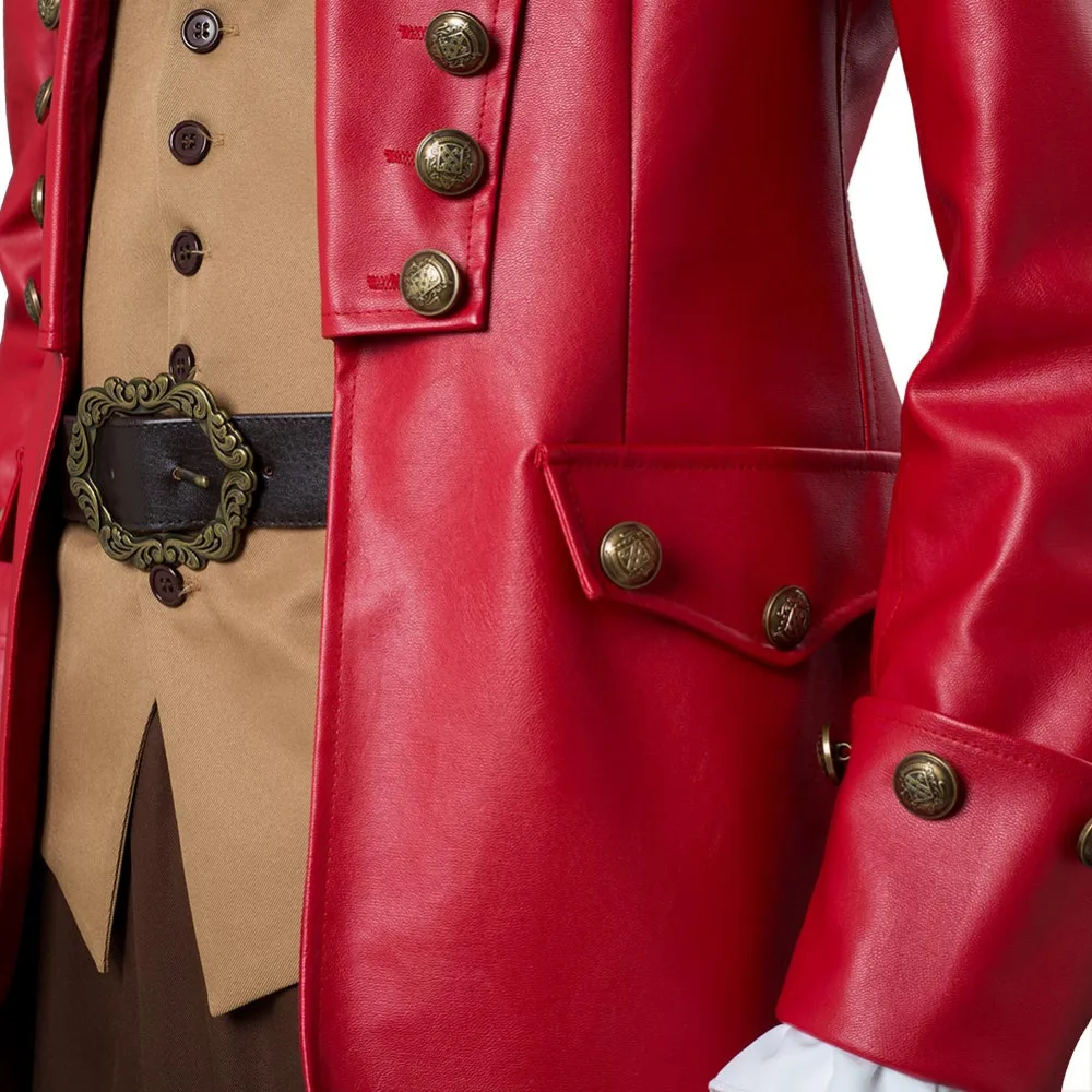 Beauty and The Beast Gaston Coat, Pants, Vest, Belt Cosplay Costume ...