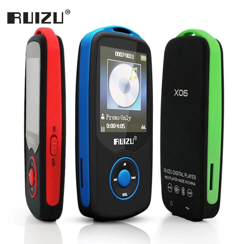 How To Ruizu X06 Lossless Flac Portable Hifi Digital Sport Audio Screen Mp 3 Music Mp3 Player ...