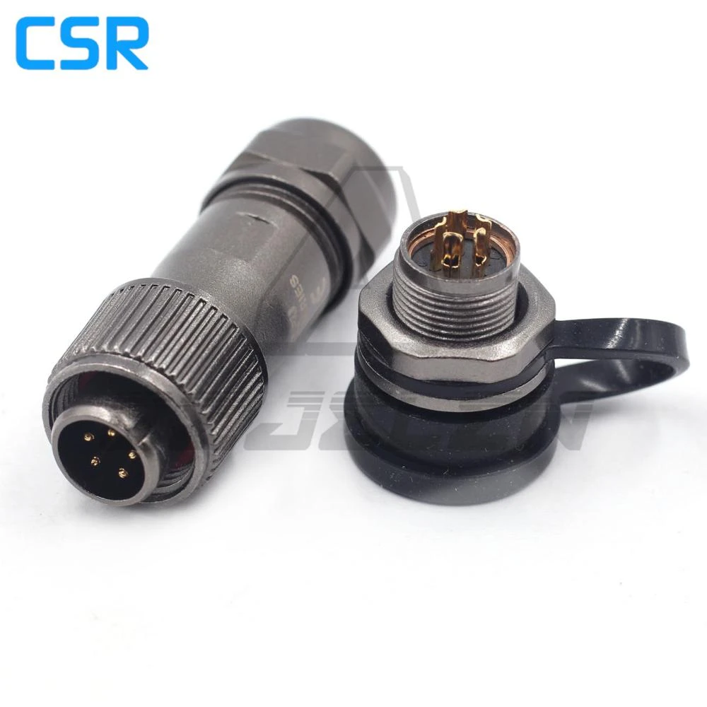 Weipu St1210p/st1213s 5pin Waterproof Connector Ip68 Plug And Socket ...