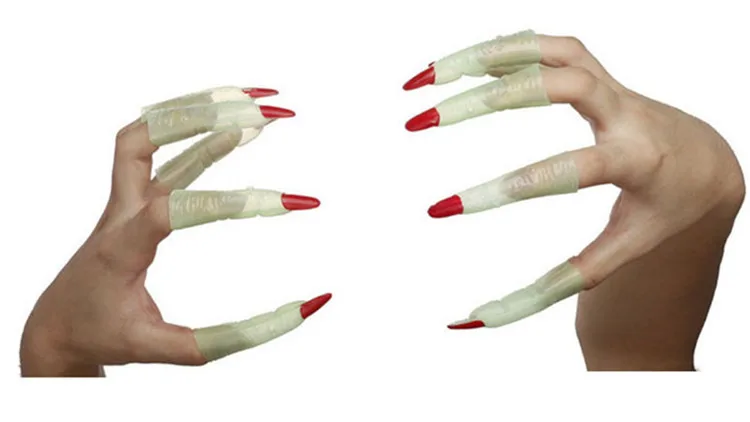 plastic witch fingers