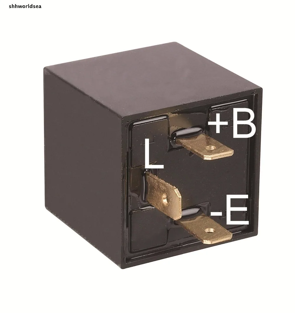 shhworldsea 2/10/50/200PCS for 12v &24v waterproof 3 Pin Car Flasher ...