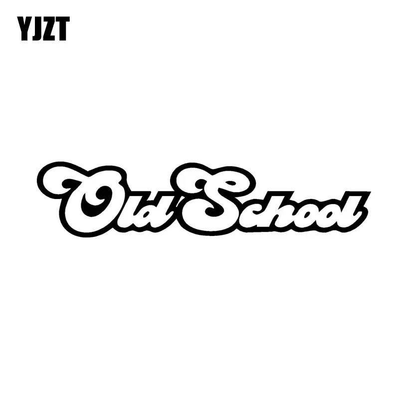 YJZT-18CM-4-1CM-Old-School-Vinyl-Decal-Decorate-Car-Sticker-Black ...