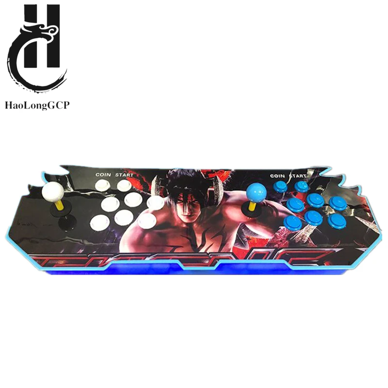 1388 Arcade Console USB Joystick Arcade Buttons with two Joystick for ...