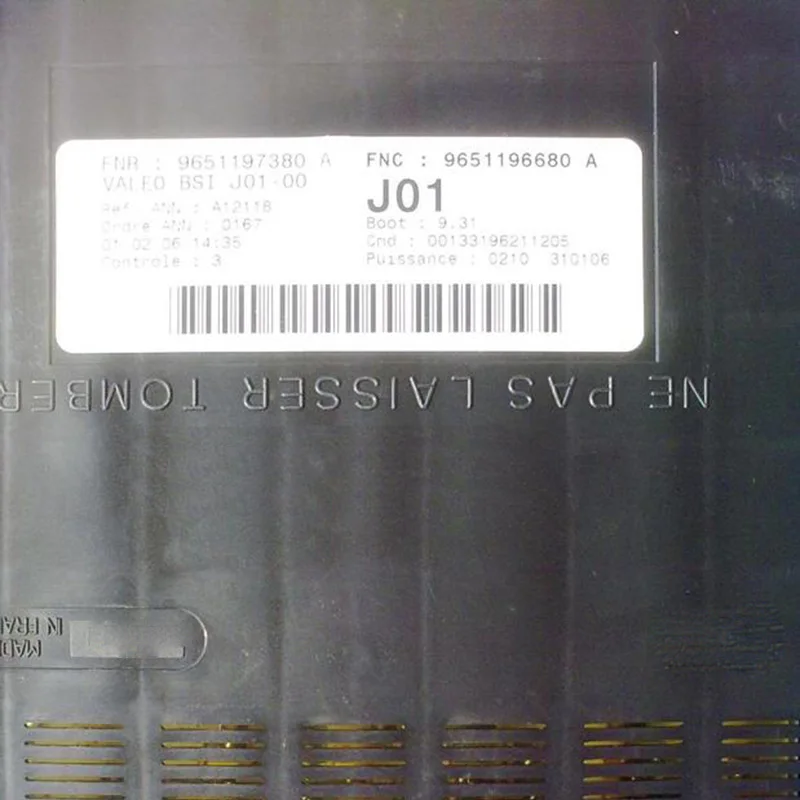 Используется ECU модуль управления Лер BSI BSM BCM интеллектуальный ...