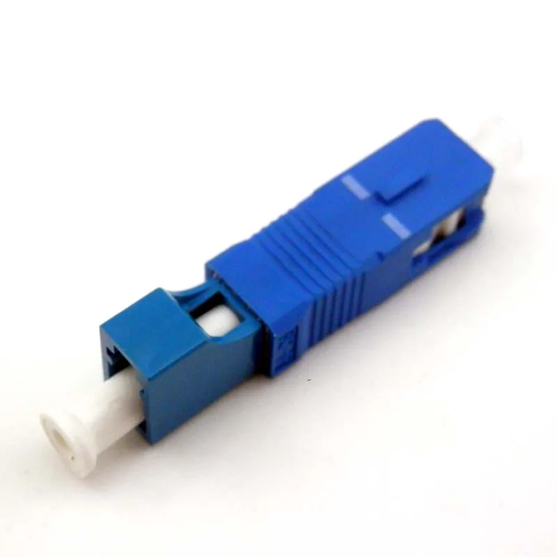 Factory delivery SC LC Male Female Optical Adaptor Male SC to Female LC ...