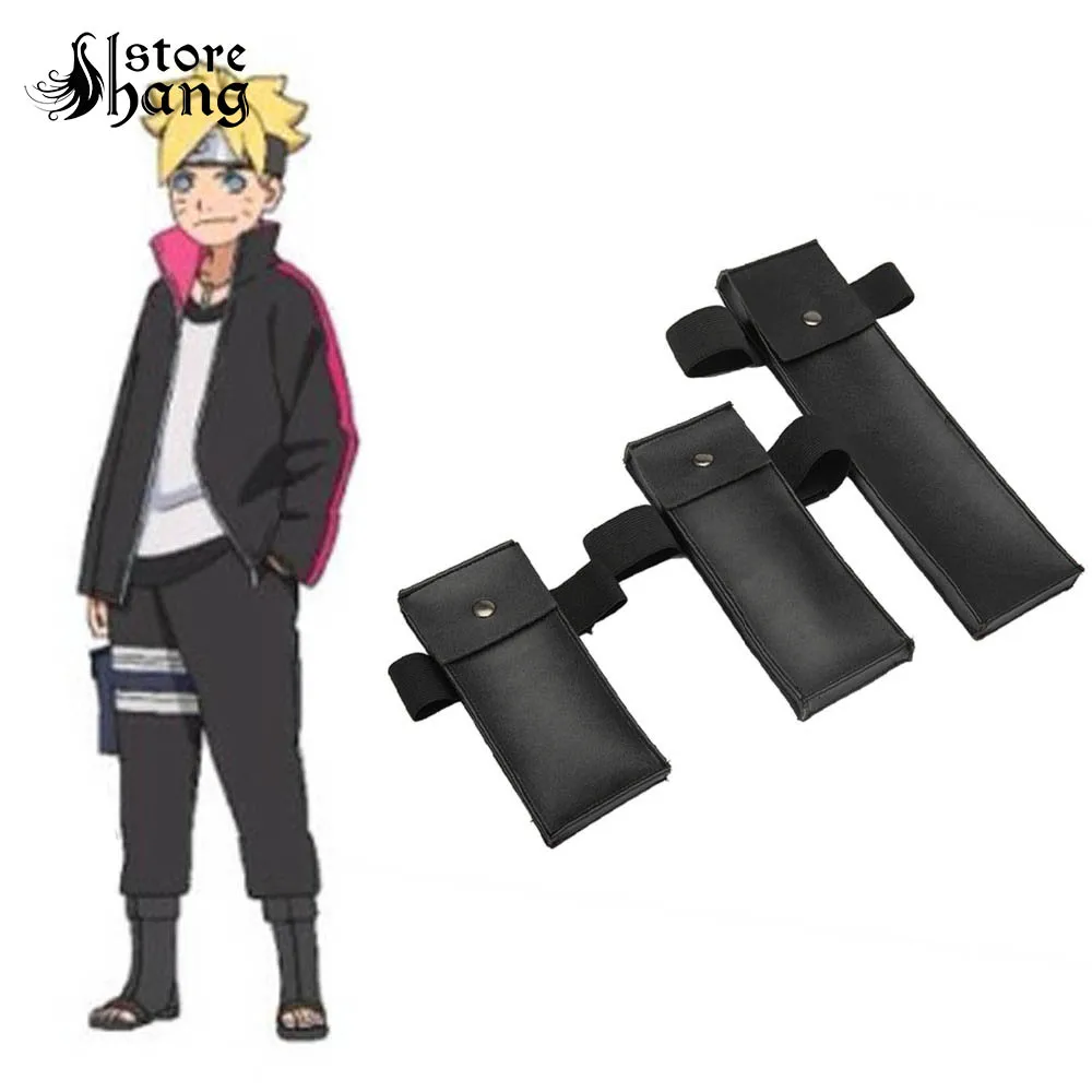 Boruto -naruto The Movie- Naruto Boruto Kunai Packs Shurike Konoha Leg ...