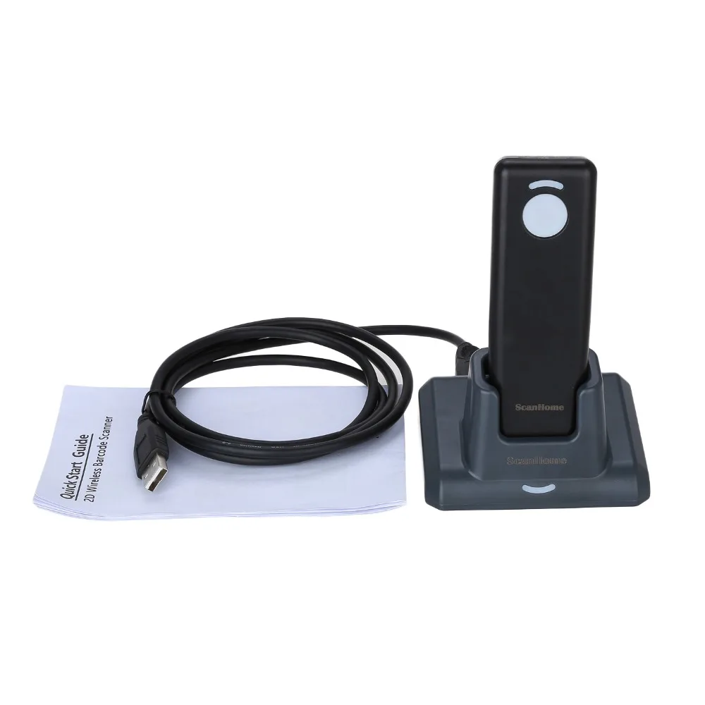 New waterproof handheld Bluetooth Wireless 2D Barcode Scanner fast ...