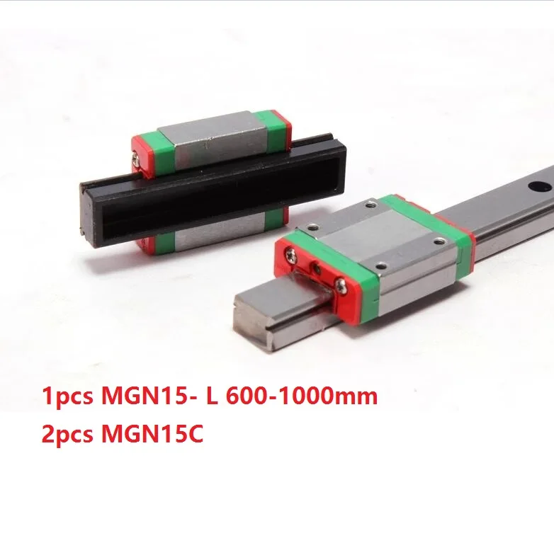 1pcs Original Hiwin Linear Guide Rail Mgn15-l 600mm/700mm/800mm/900mm ...
